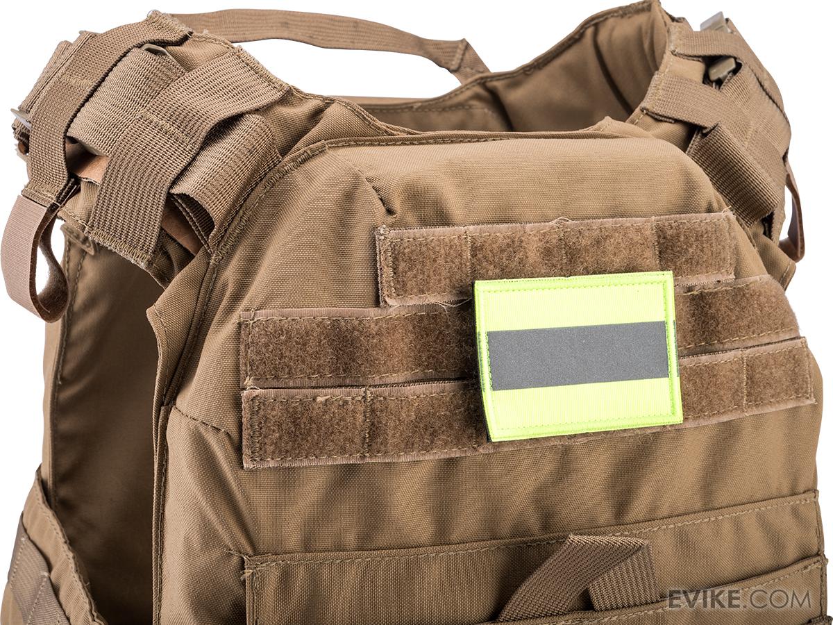 Evike.com IR Reflective Nylon Embroidered Patch (Color: Neon Yellow ...