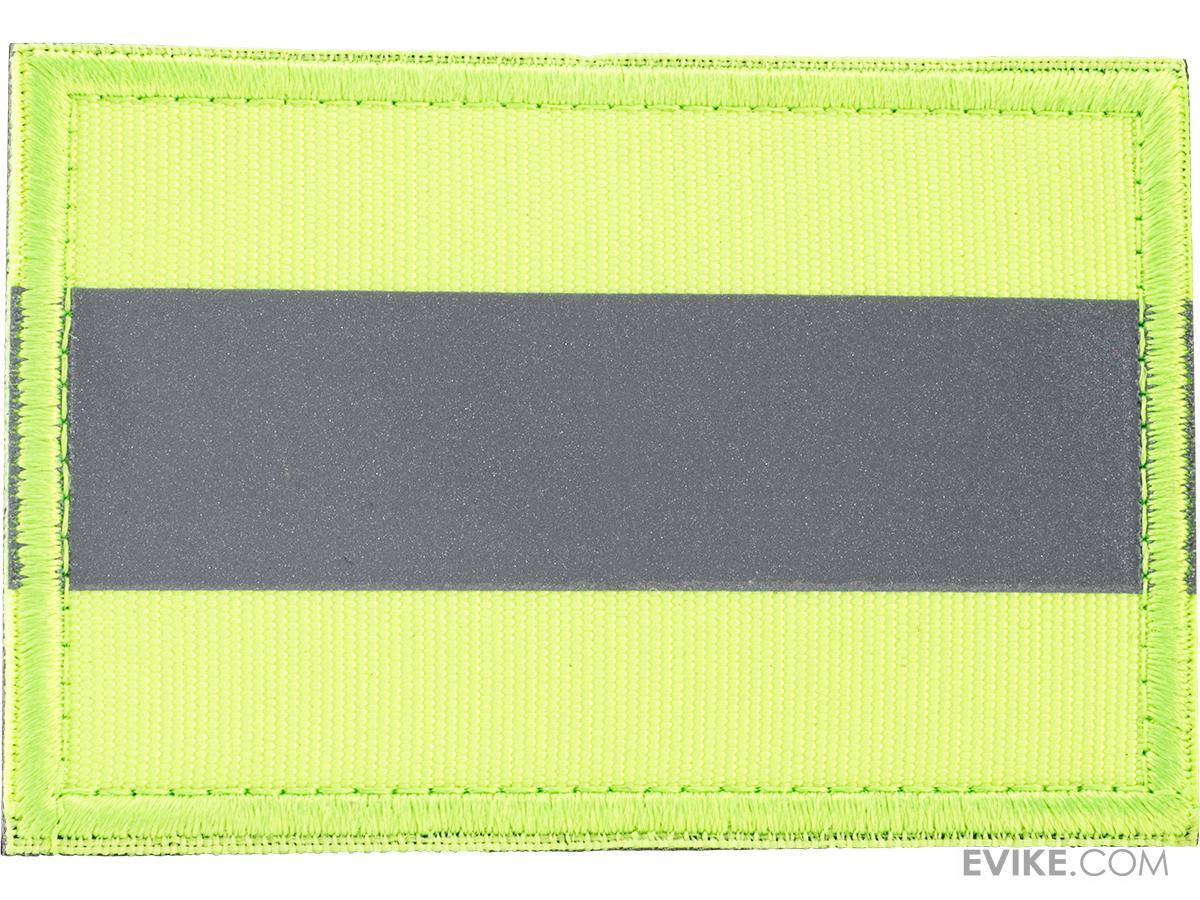 Evike.com IR Reflective Nylon Embroidered Patch (Color: Neon Yellow ...