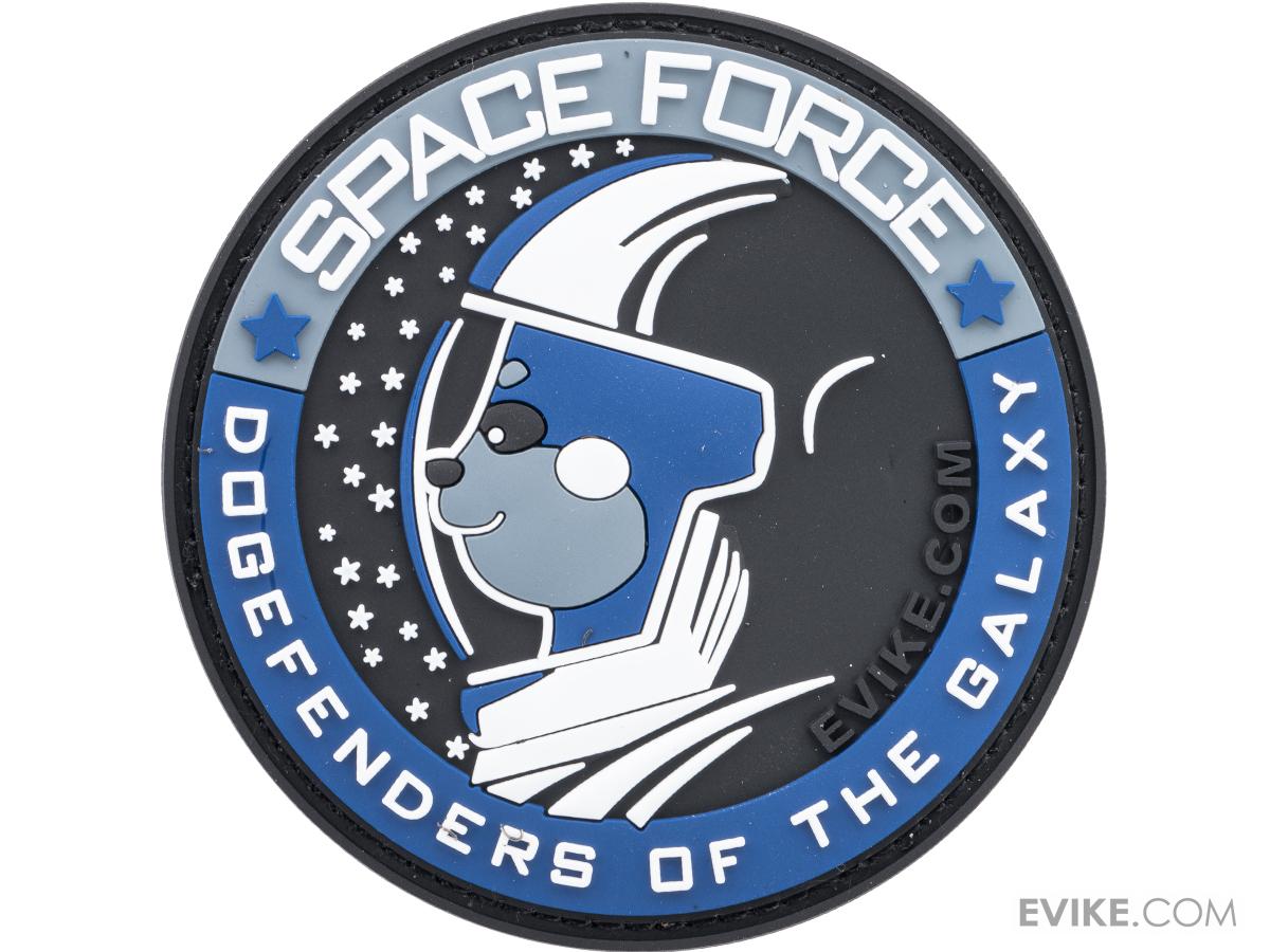 Evike.com "Doge Space Force" PVC Morale Patch, Tactical Gear/Apparel, Patches
