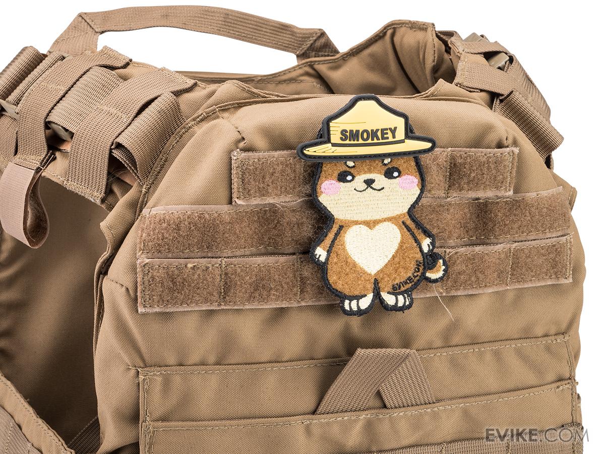 Evike.com "DOGE Gear" Hook & Loop Morale Patch (Style: Smokey Hat), Evike Stuff, e-SWAGG