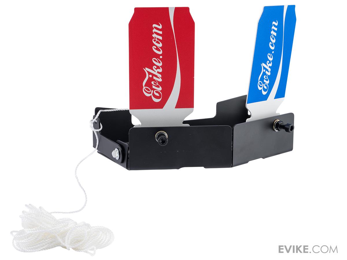 Evike.com ePopper Double "Falling Popper Plate Rack" System for Airsoft ...