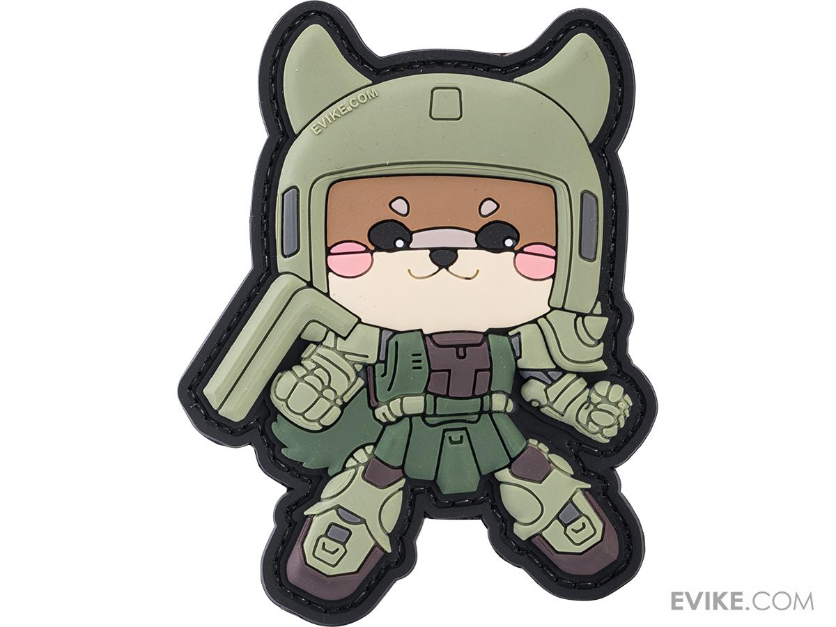Evike.com "Animu DOGE" Hook & Loop PVC Morale Patch (Style: Mecha Doge ...