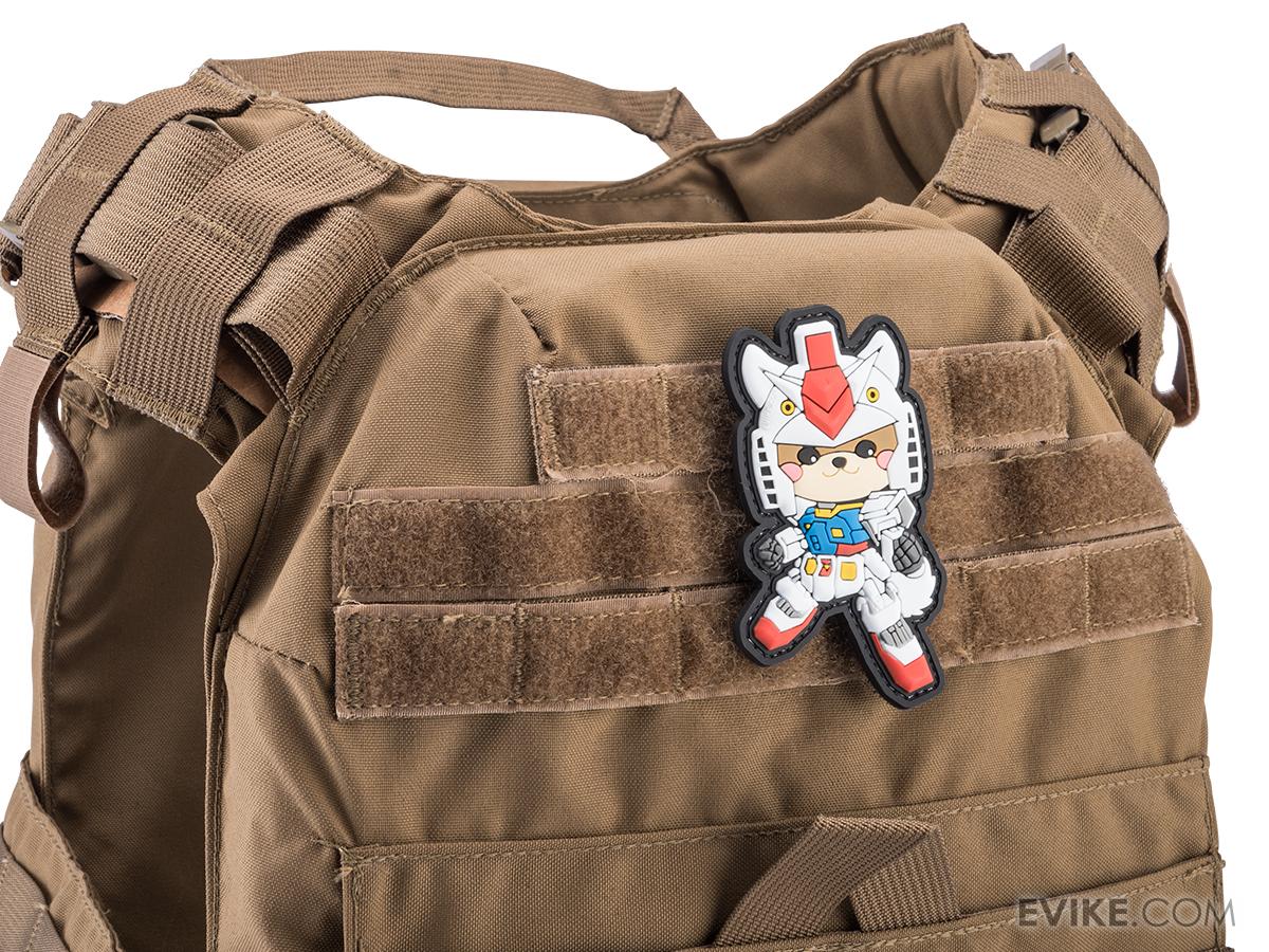 Evike.com "Animu DOGE" Hook & Loop PVC Morale Patch (Style: Mecha Doge ...