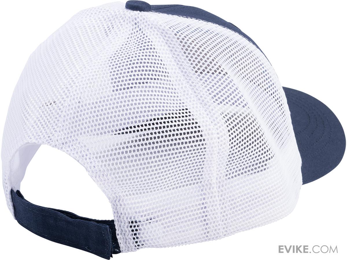 Evike.com Helium Armour UPF Curved Brim Baseball Cap (Color: Navy-White ...