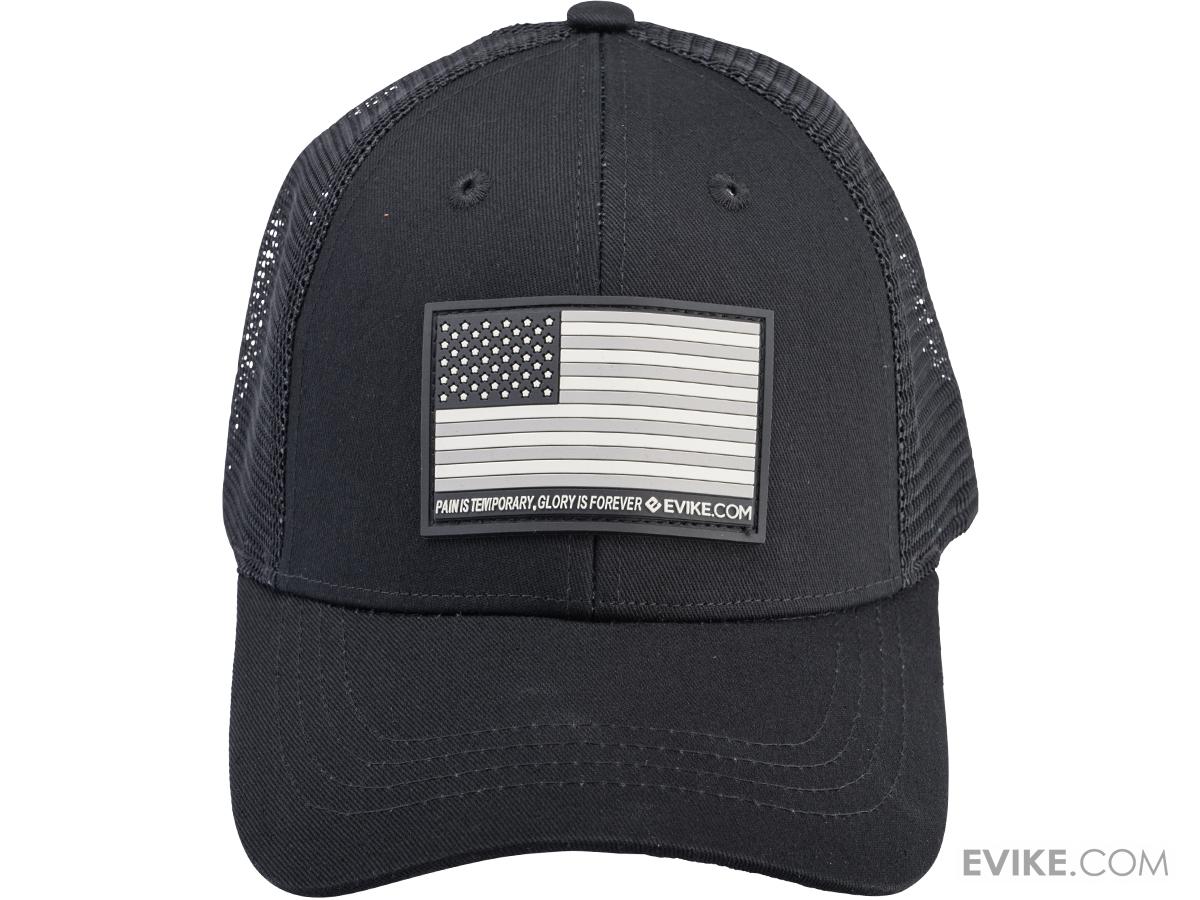 Evike.com Helium Armour UPF Curved Brim Baseball Cap (Color: Black ...