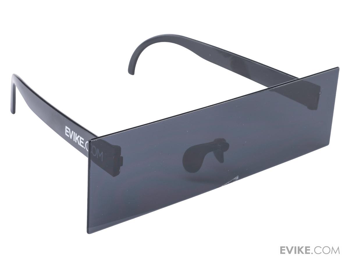 Evike.com "Redacted" Black Bar Glasses, Tactical Gear/Apparel, Eye ...