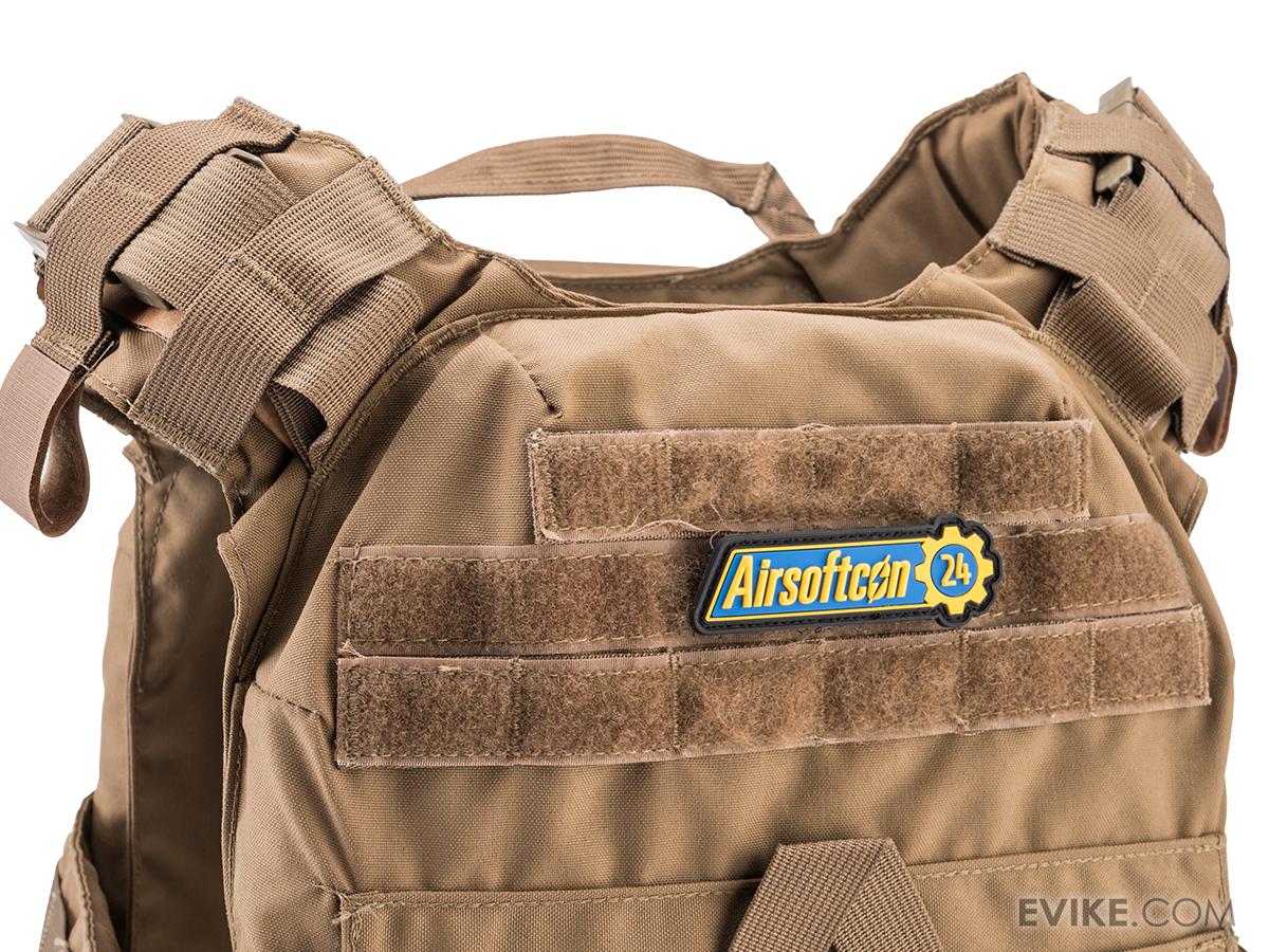 Evike.com AirsoftCON 2024 PVC Patch, Evike Stuff, e-SWAGG