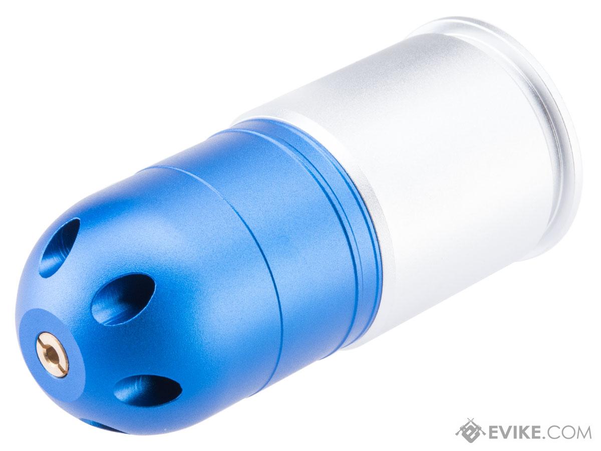 Evike.com CNC Aluminum Airsoft 40mm Gas Grenade Shell (Model: 18rd ...