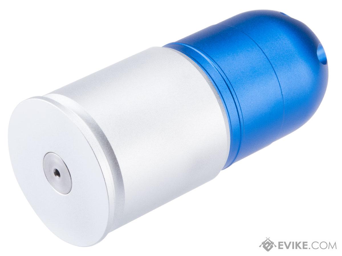 Evike.com CNC Aluminum Airsoft 40mm Gas Grenade Shell (Model: 18rd ...