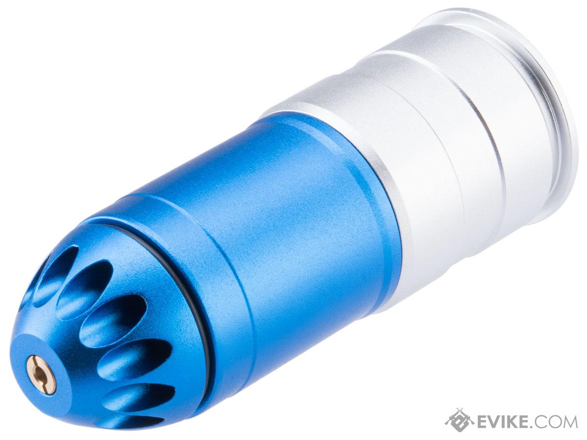 Evike.com CNC Aluminum Airsoft 40mm Gas Grenade Shell (Model: 120rd ...