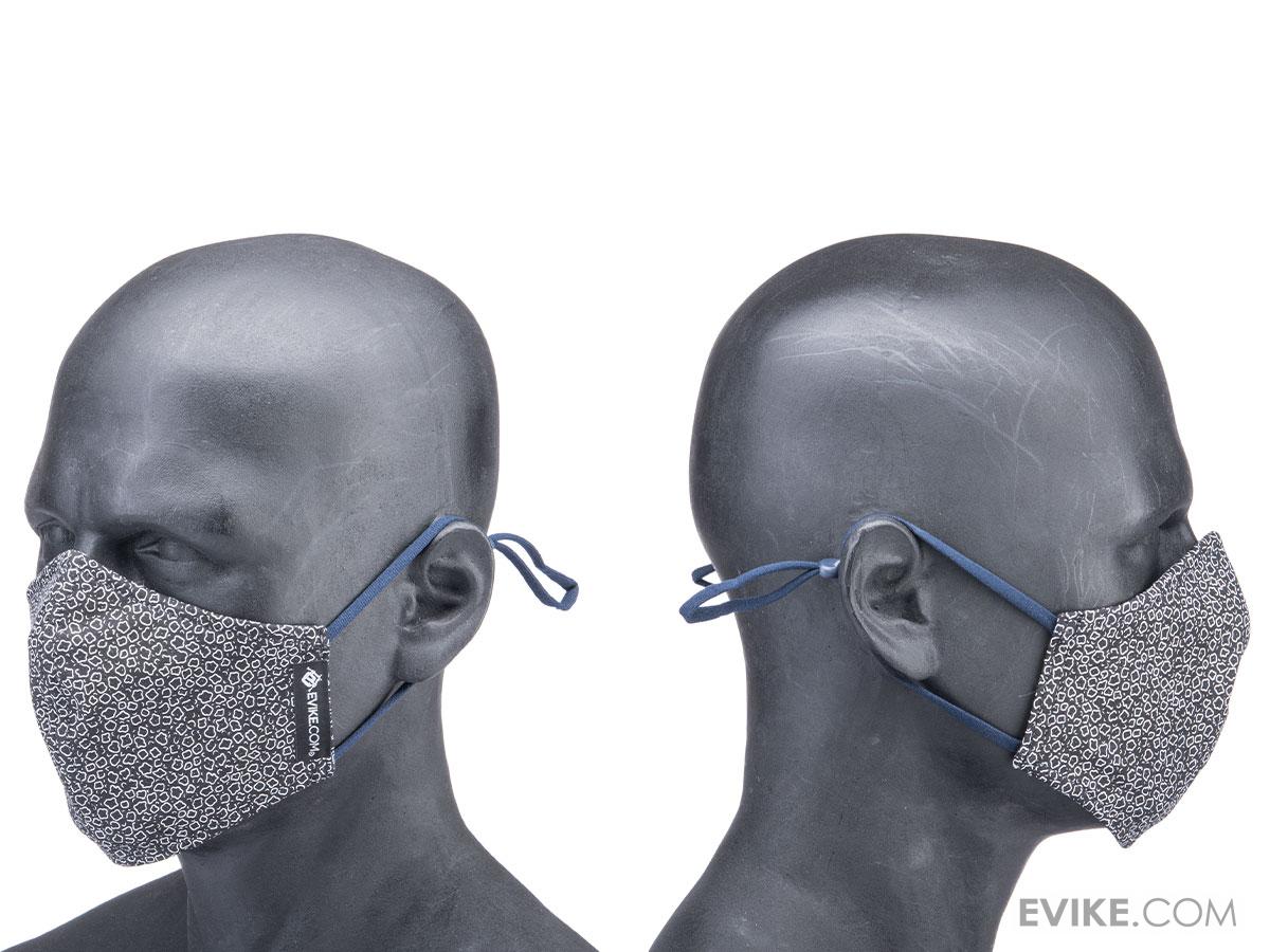 Evike.com NAMI Reusable Nano Face Mask (Color: Black & White Cells ...