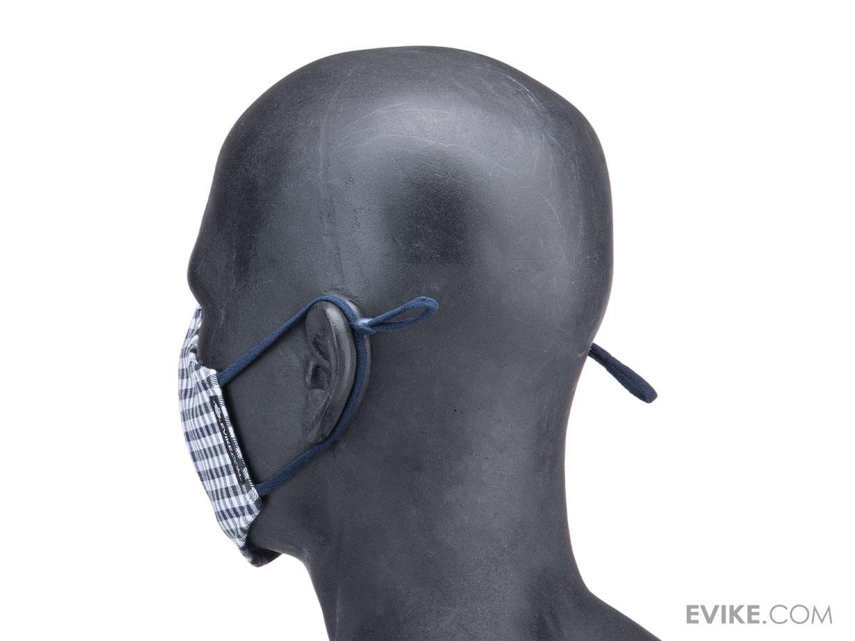 Evike.com NAMI Reusable Nano Face Mask (Color: Black & White Block ...