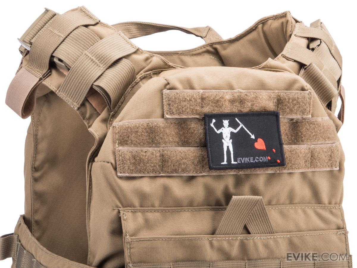 Evike.com Pirate's Flag 3" x 2" Embroidered Morale Patch Series (Model ...