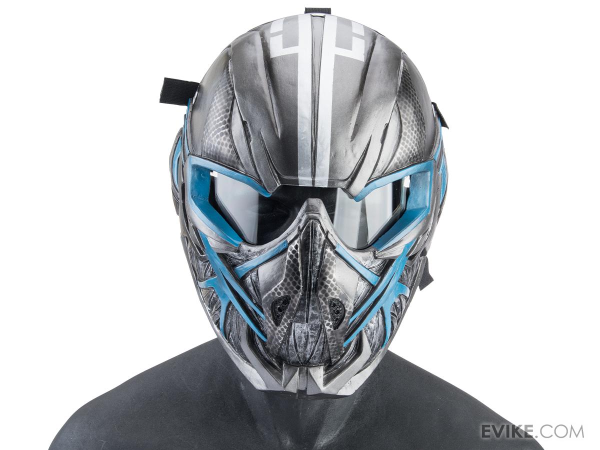 Evike.com R-Custom Fiberglass "Viper" Full Face Mask with Grey Lens ...