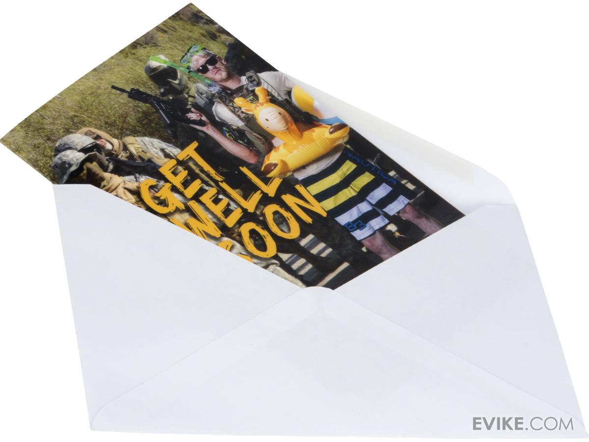 Evike.com "Get Well Soon" Greeting Card - Poolside Matt, Evike Stuff, e ...