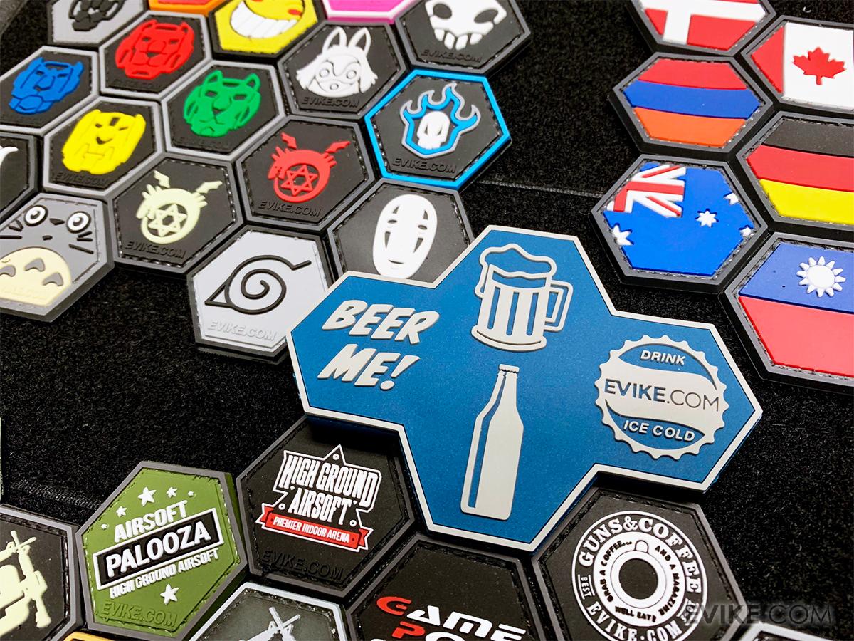 Evike.com "Beer Me" PVC Morale Patch w/ Bottle Opener, Evike Stuff, e-SWAGG