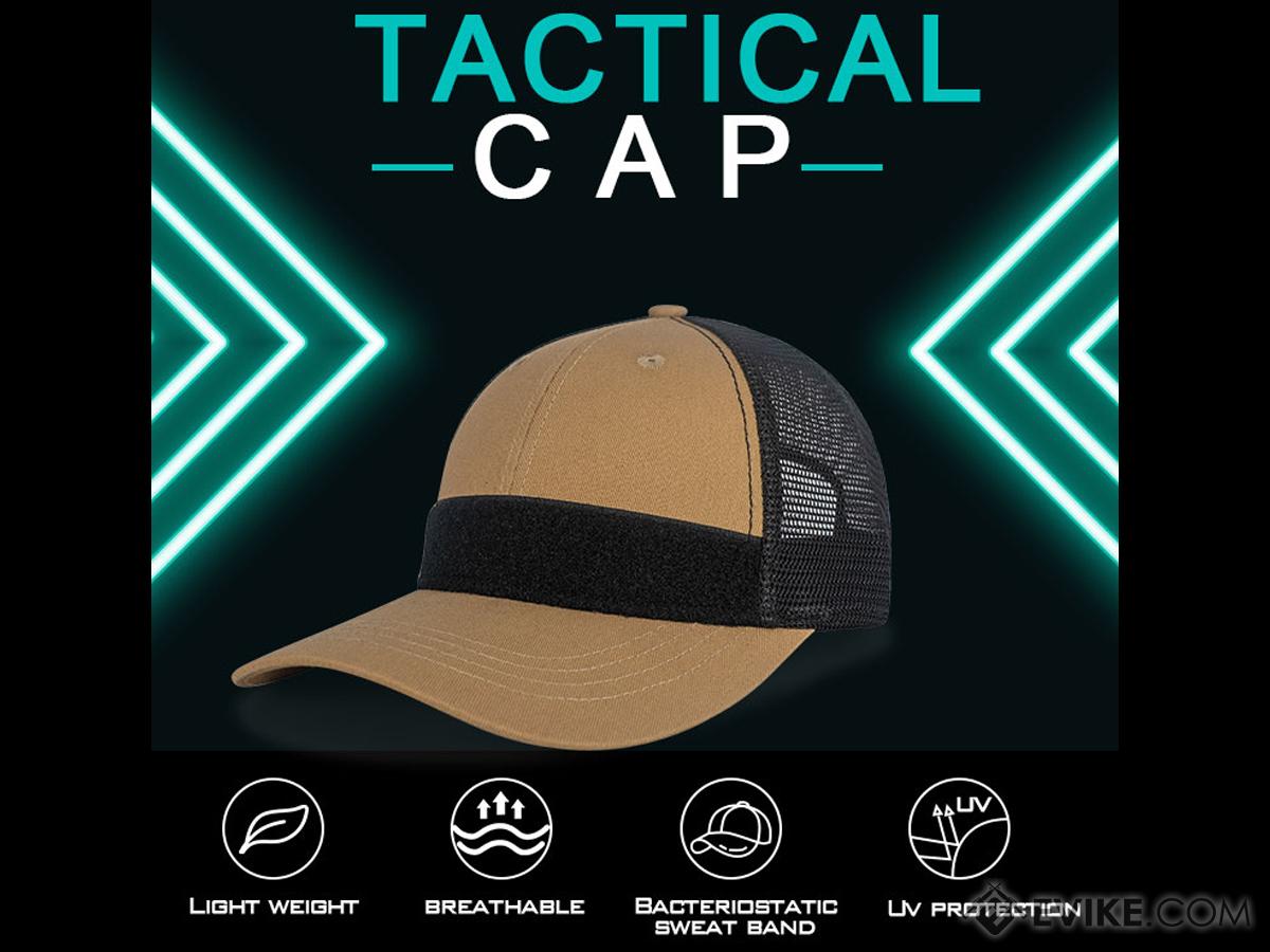 Evike.com Helium Armour Tactical Curved Brim Baseball Cap (Color: Black ...