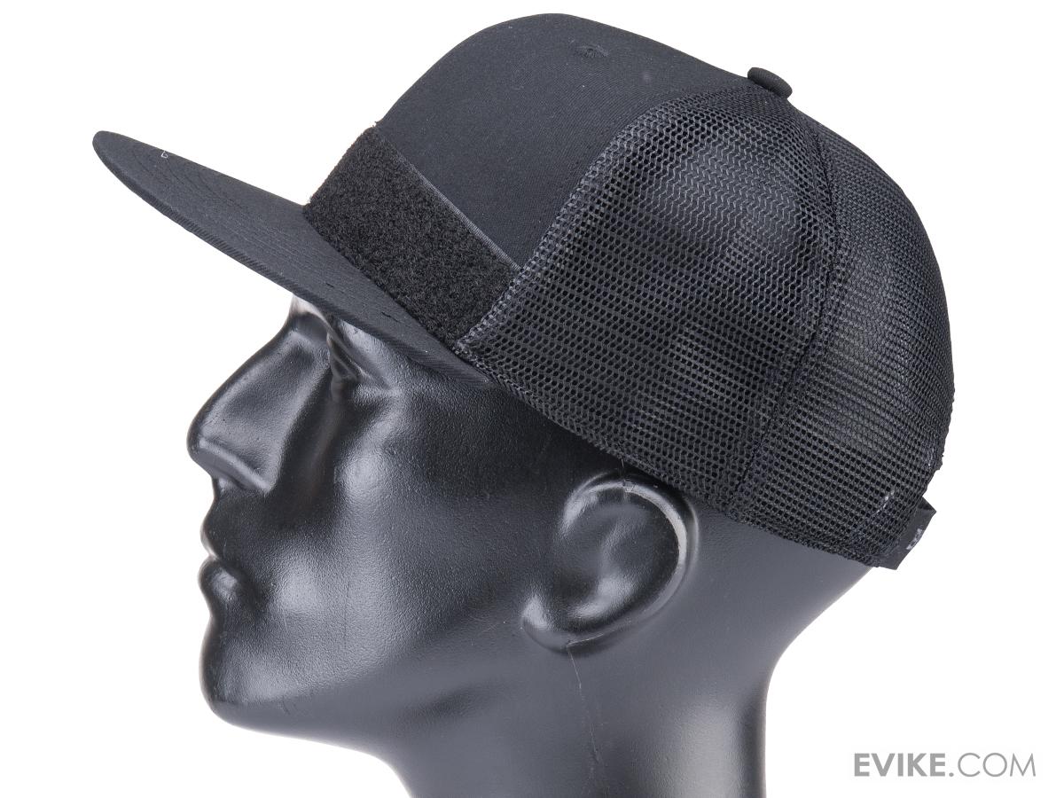 Evike.com Helium Armour Tactical Flat Brimmed Cap (Color: Black ...