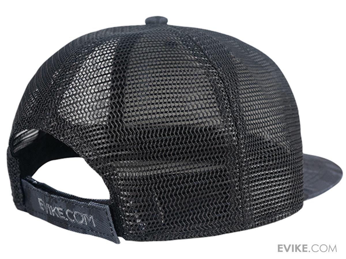 Evike.com Helium Armour Tactical Flat Brimmed Cap (Color: Black Camo ...