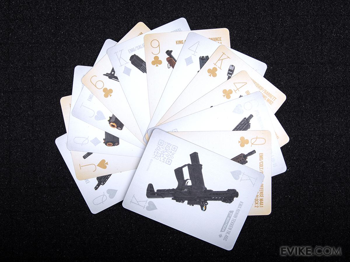 Evike.com "Weapons Cache" Ultimate Collectible Playing Cards (Set: 1st ...