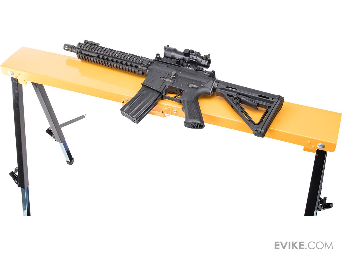 Evike.com Field Deployable Folding Adjustable Bench / Table Set Of 2 ...