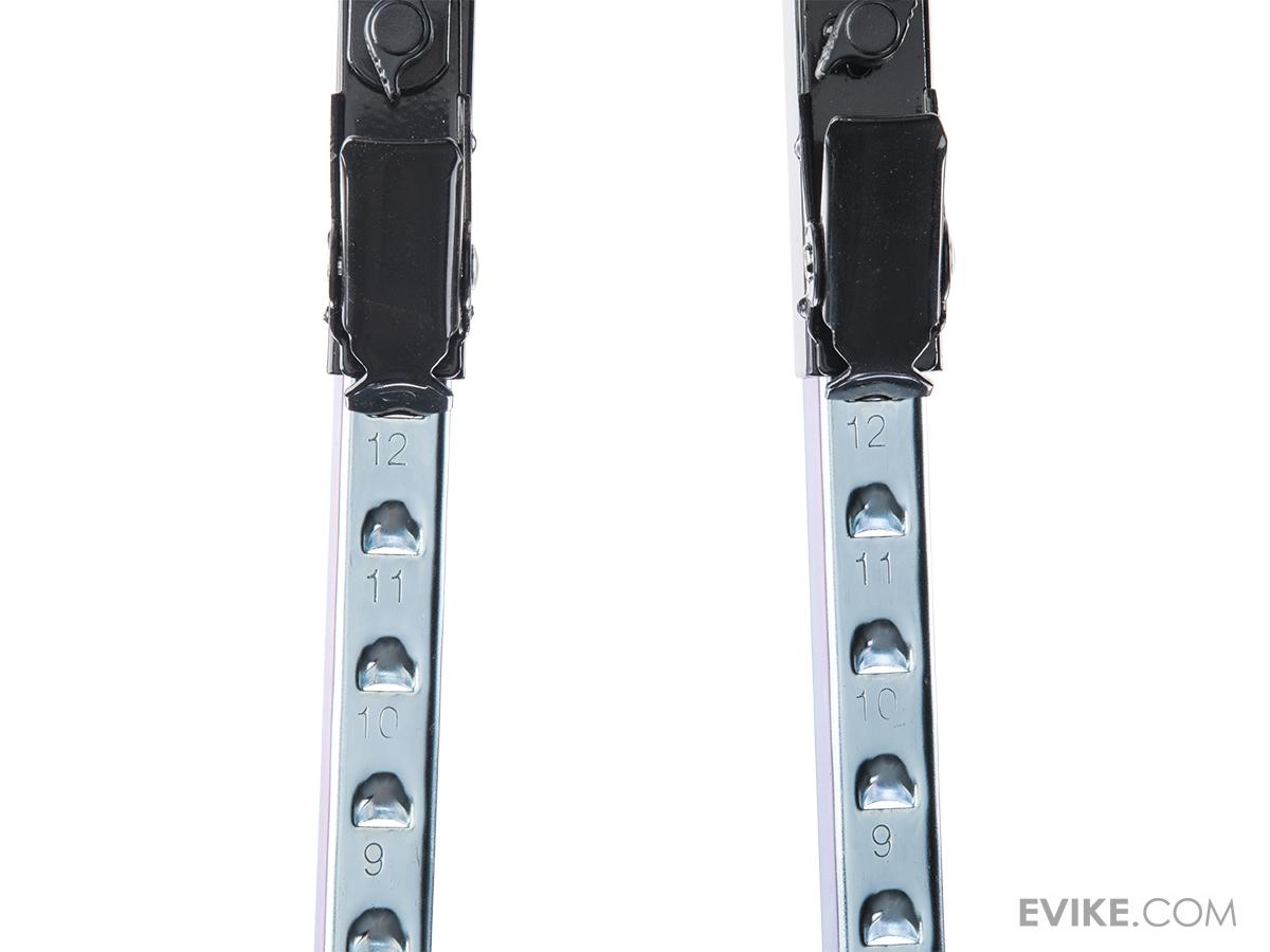 Evike.com Field Deployable Folding Adjustable Bench / Table Set Of 2 ...