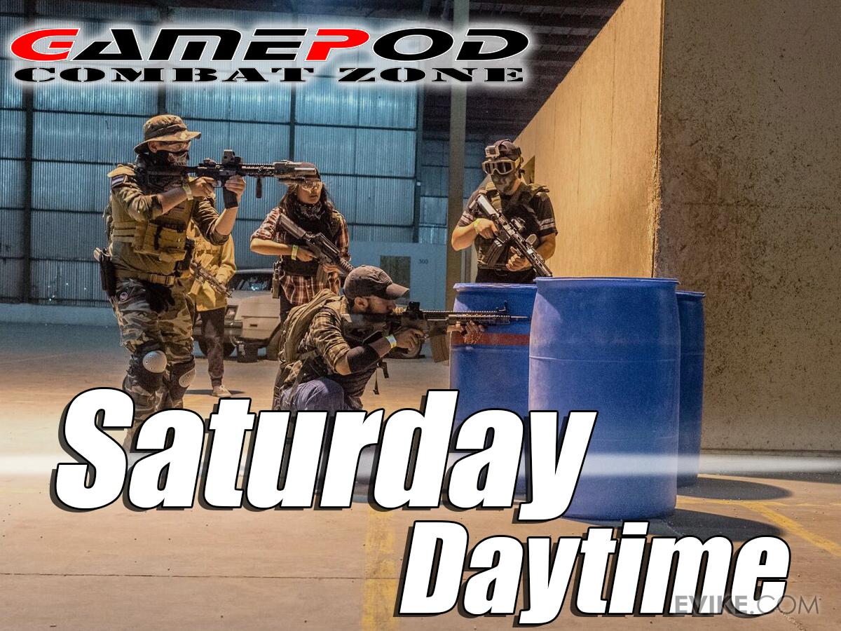 Gamepod Combat Zone Field Admission Pass (Ticket: Saturday Daytime ...