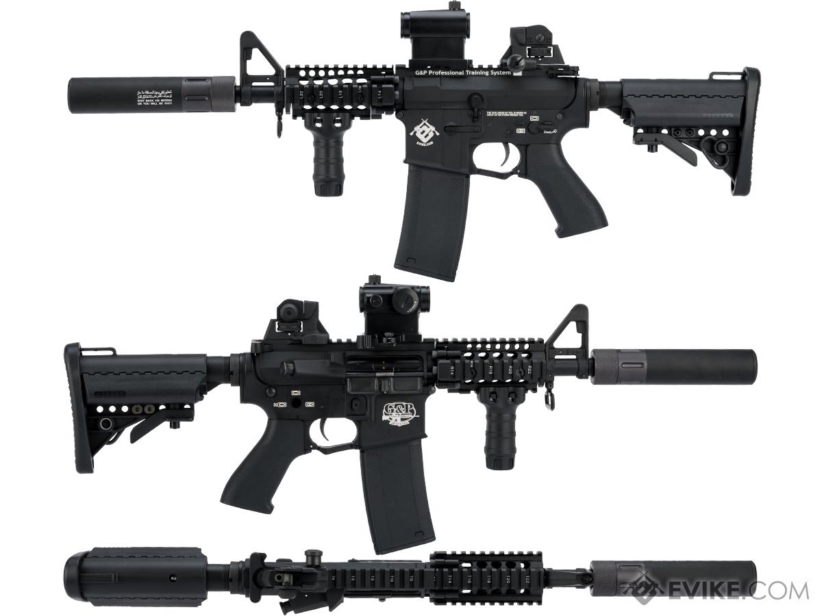 Evike.com G&P Rapid Fire II Airsoft AEG Training Rifle w/ QD Barrel ...