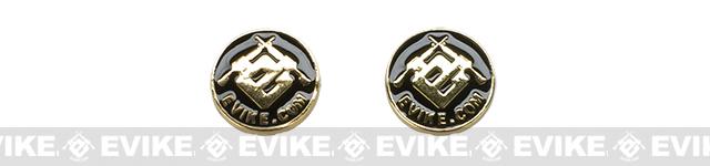 Evike.com Pistol Grip Metal Emblem Logo Set for 1911 2011 Hi-CAPA M9 ...