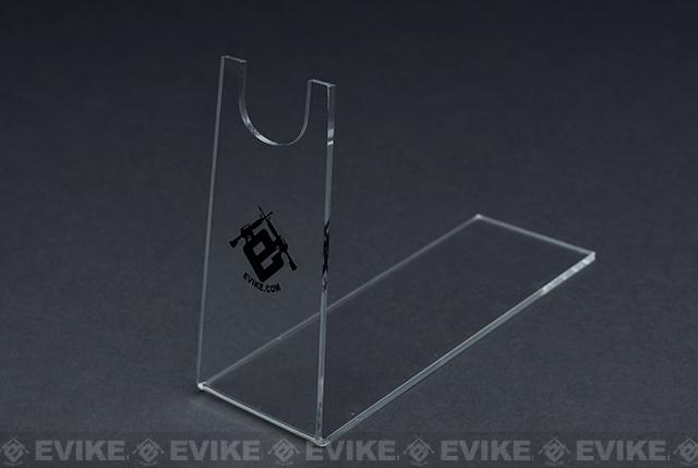 Evike.com Professional Acrylic Clear Gun Stand for Pistols & Hand Guns ...
