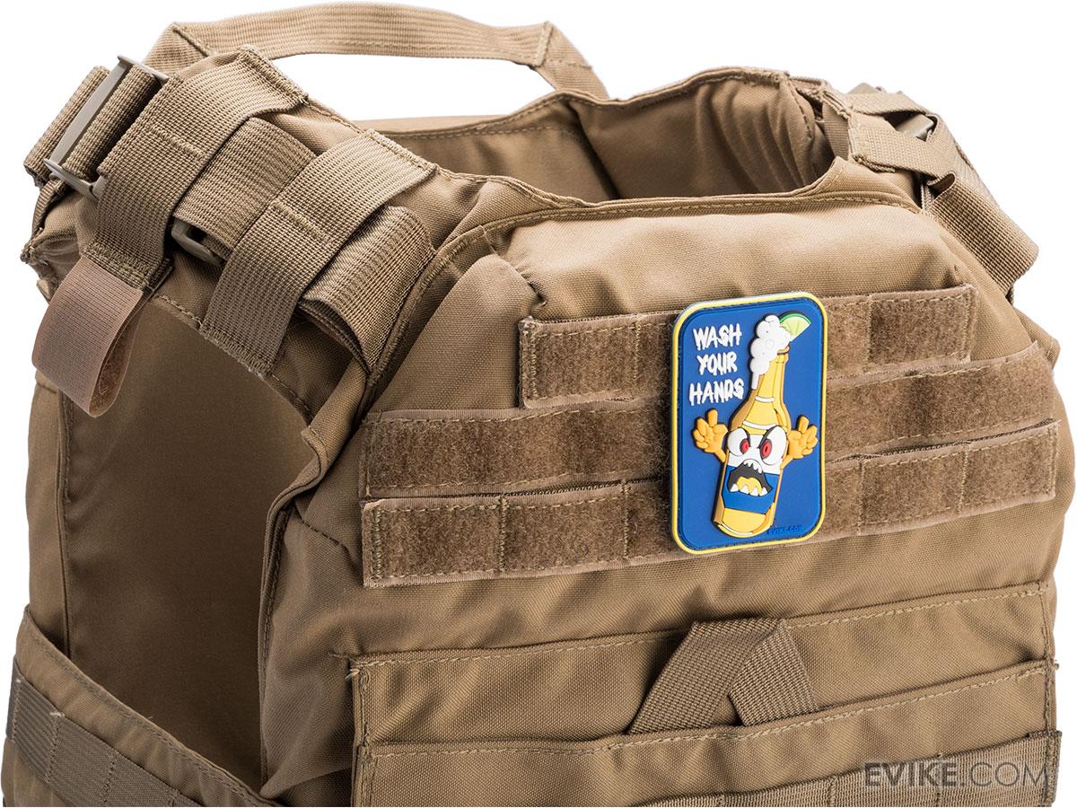 Evike.com "COVID-19 Awareness" PVC Morale Patches (Style: Corona ...