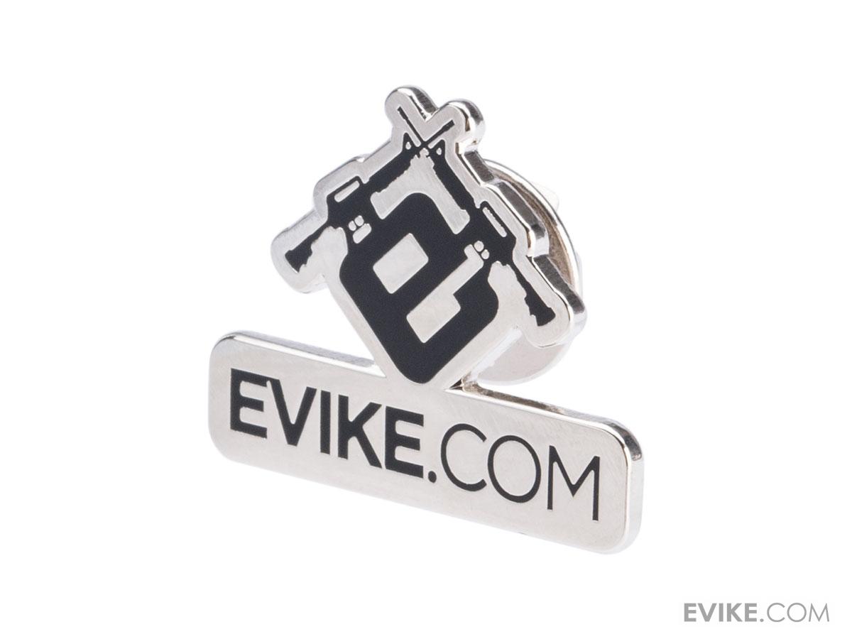 Evike.com "Black Tie" Stainless Steel Enamel Pin (Model: Evike Logo ...