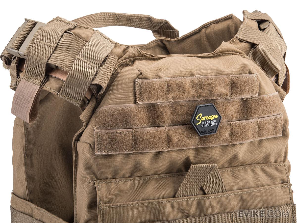 "Operator Profile PVC Hex Patch" (Style: Sarcasm), Tactical Gear ...
