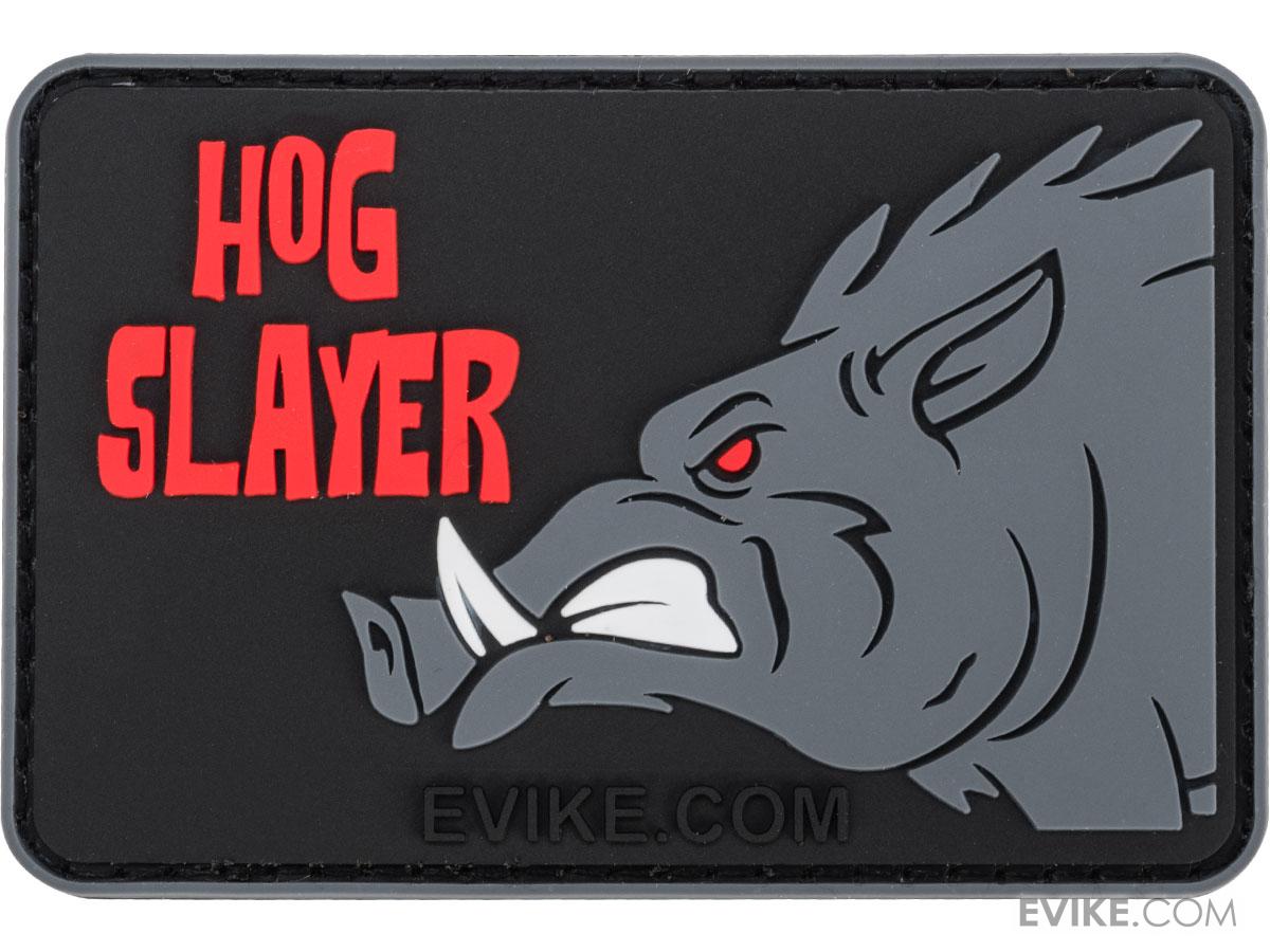 "Hog Slayer" PVC Morale Patch, Tactical Gear/Apparel, Patches - Evike ...