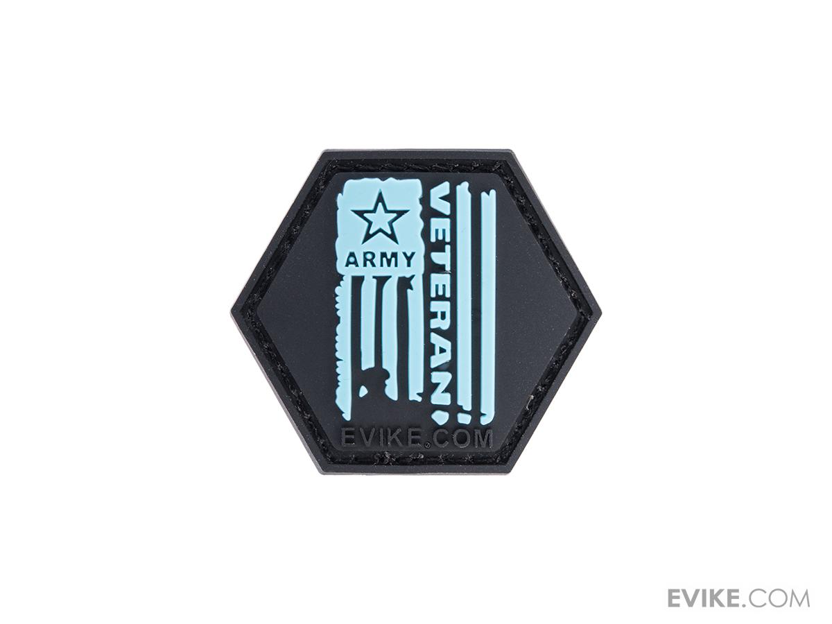 "Operator Profile PVC Hex Patch" Freedom! Series 2 (Style: Army Veteran Flag), Tactical Gear ...