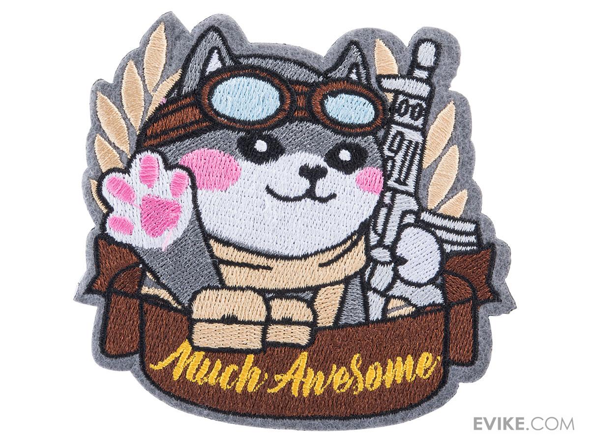 Evike.com "Much Awesome" Embroidered Morale Patch (Color: V2), Tactical ...