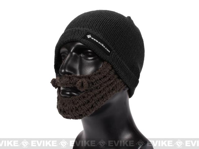 Evike.com Tactical Beard Beanie (Color: Black / Brown), Evike Stuff, e ...