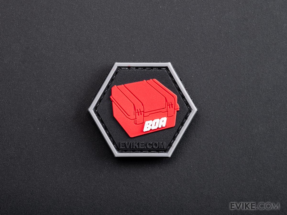 "Operator Profile PVC Hex Patch" Evike Box of Awesomeness Series (Color: Red), Tactical Gear ...