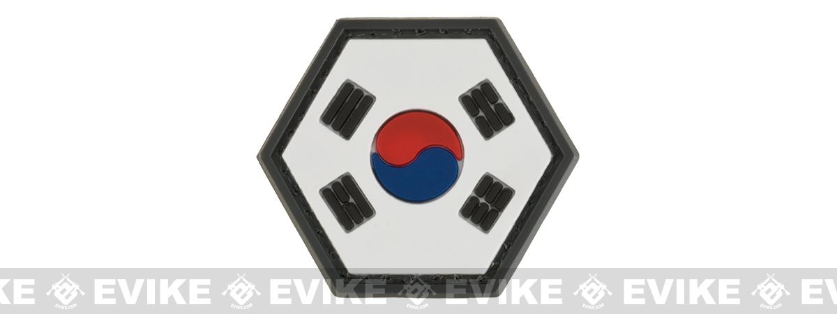 "Operator Profile PVC Hex Patch" Flag Series (Model: Korea), Tactical Gear/Apparel, Patches ...