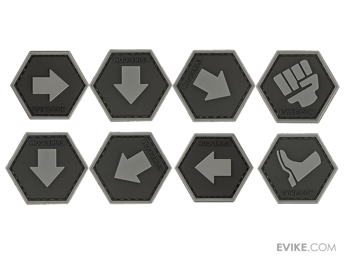 "Operator Profile PVC Hex Patch" Gamer Series 2 (Style: Up Arrow ...