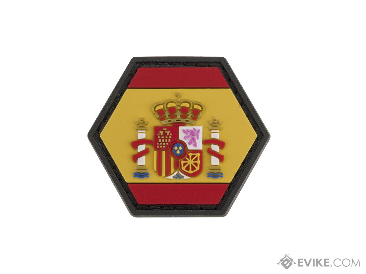 "Operator Profile PVC Hex Patch" Flag Series (Model: Spain), Tactical ...