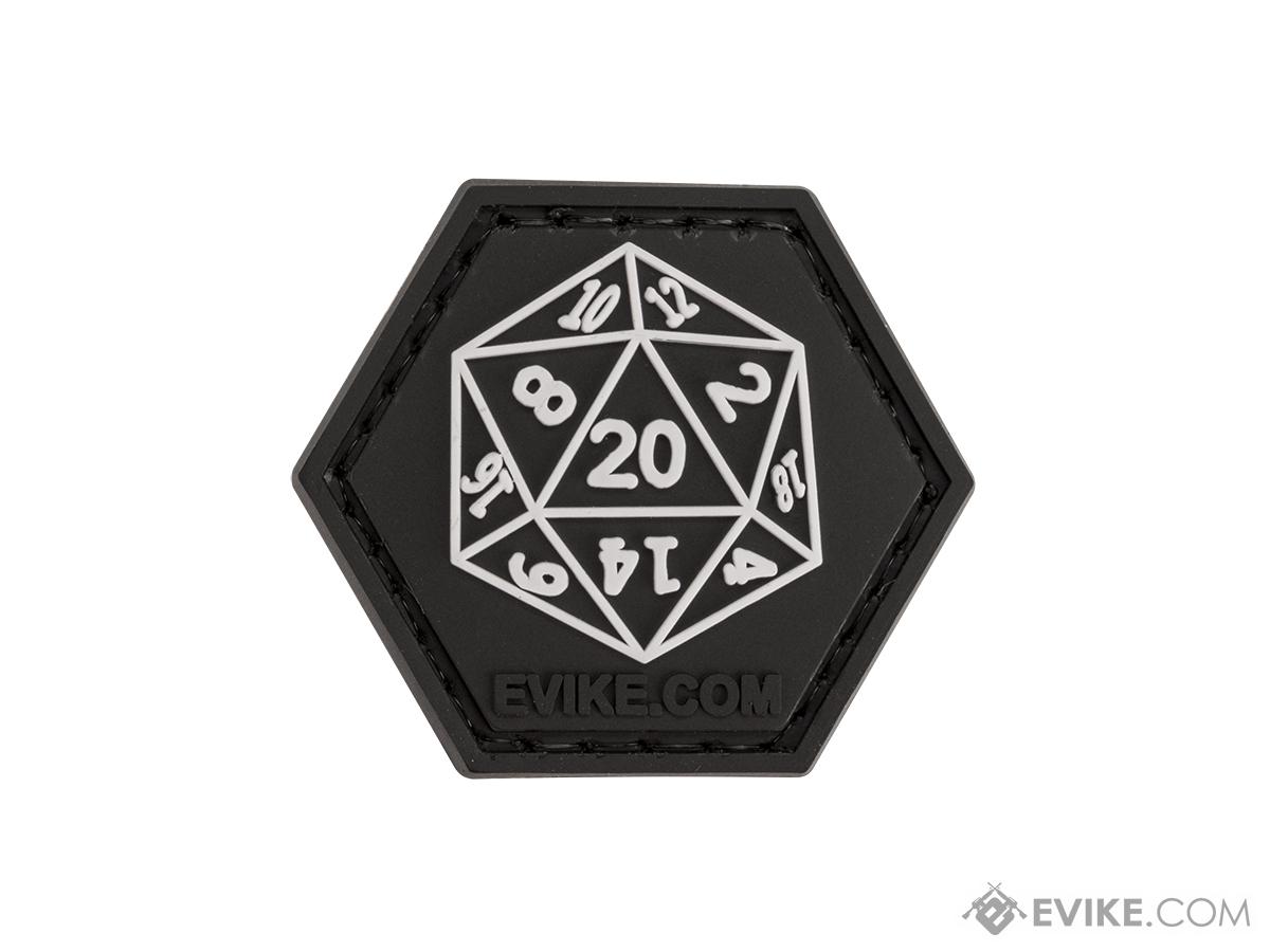 "Operator Profile PVC Hex Patch" Geek Series 3 (Style: 20 Sided Die ...