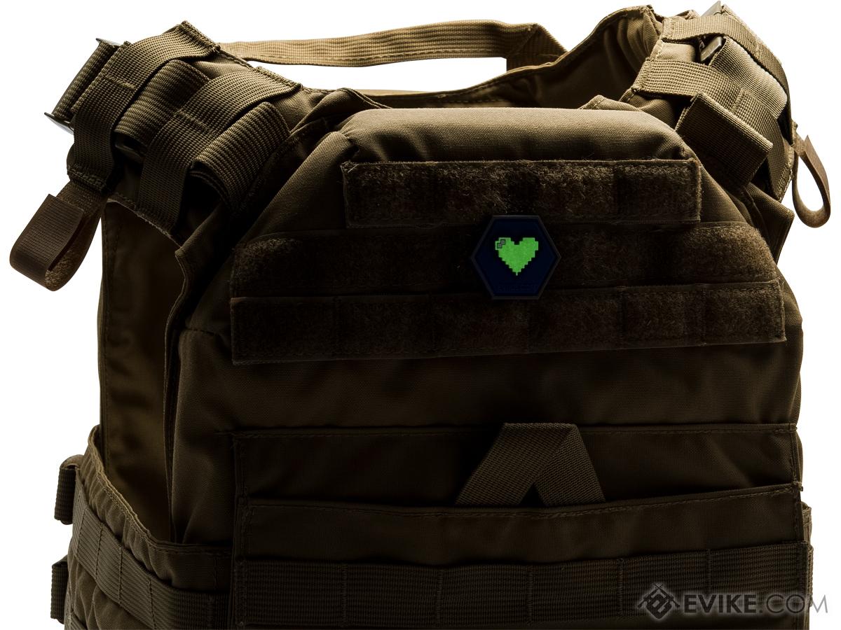 "Operator Profile PVC Hex Patch" Gamer Series 1 (Style: Glow In The ...