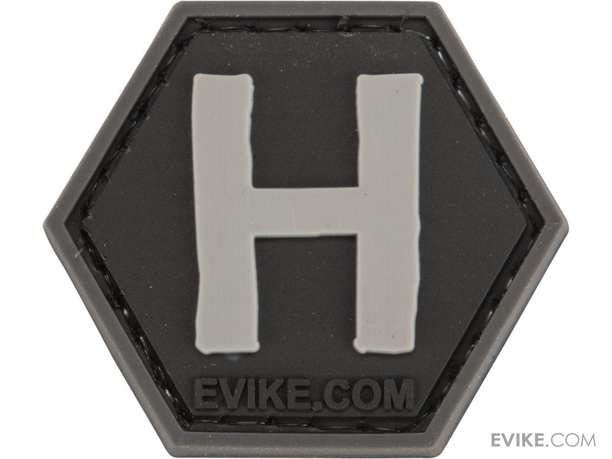 "Operator Profile PVC Hex Patch" - Alphabet Series (Model: H), Tactical ...