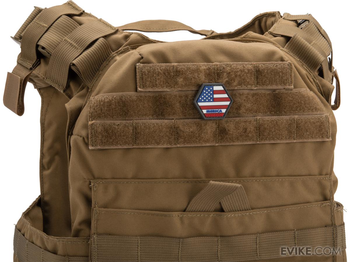 "Operator Profile PVC Hex Patch" Freedom! Series 1 (Model: Full 'Merica), Tactical Gear/Apparel ...