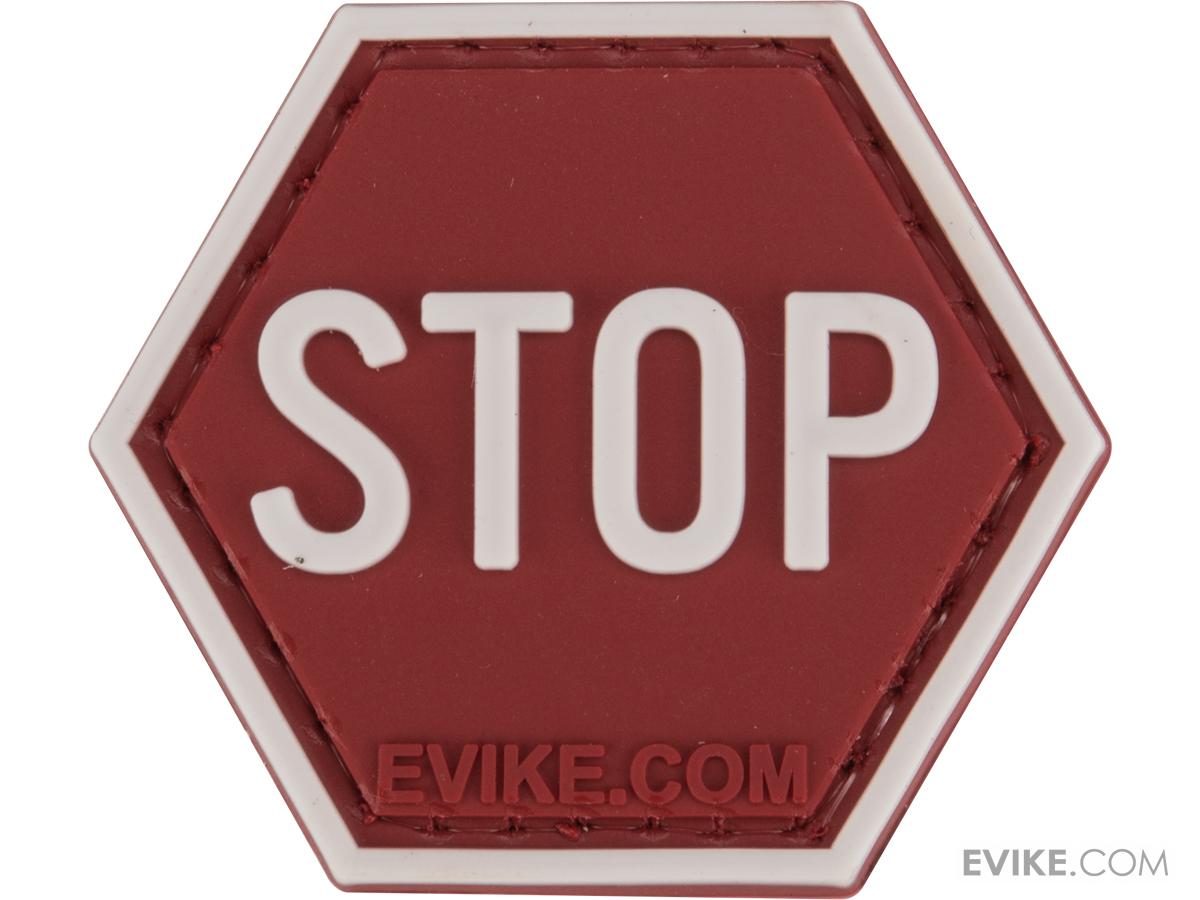 "Operator Profile PVC Hex Patch" Signs Series (Type: STOP), Tactical ...