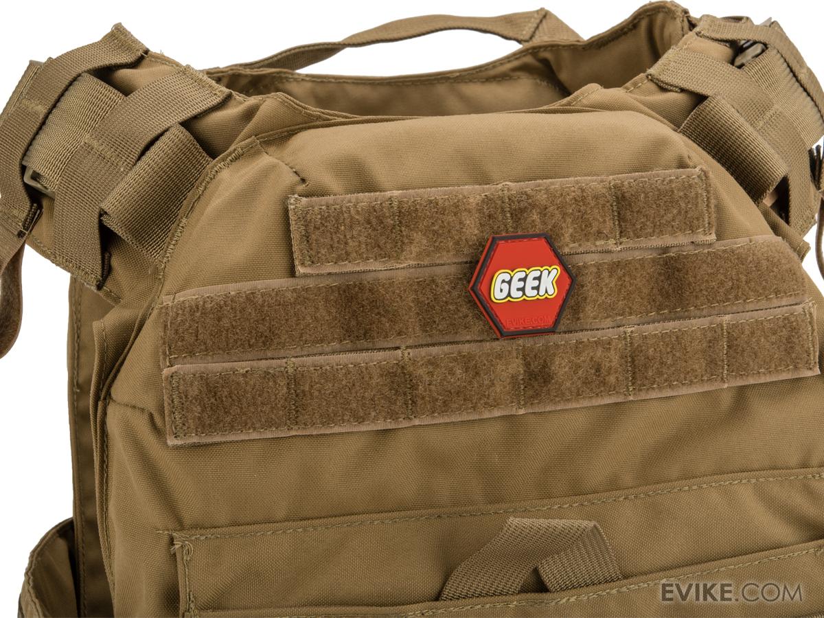 "Operator Profile PVC Hex Patch" Geek Series 3 (Style: Geek), Tactical ...