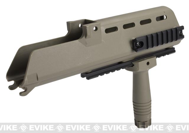 RIS Handguard Set for H&K G36 Series Airsoft AEG Rifles (Color: Dark ...