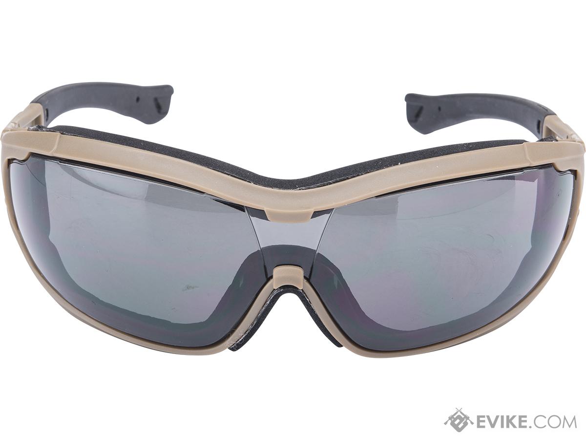 Evike.com ANSI Rated Aegis Anti-Fog Tactical Goggles (Color: Tan ...