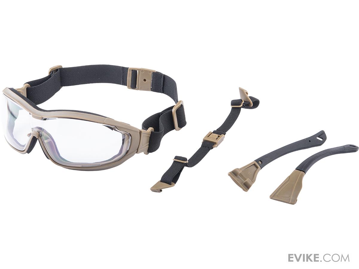 Evike.com ANSI Rated Aegis Anti-Fog Tactical Goggles (Color: Tan ...